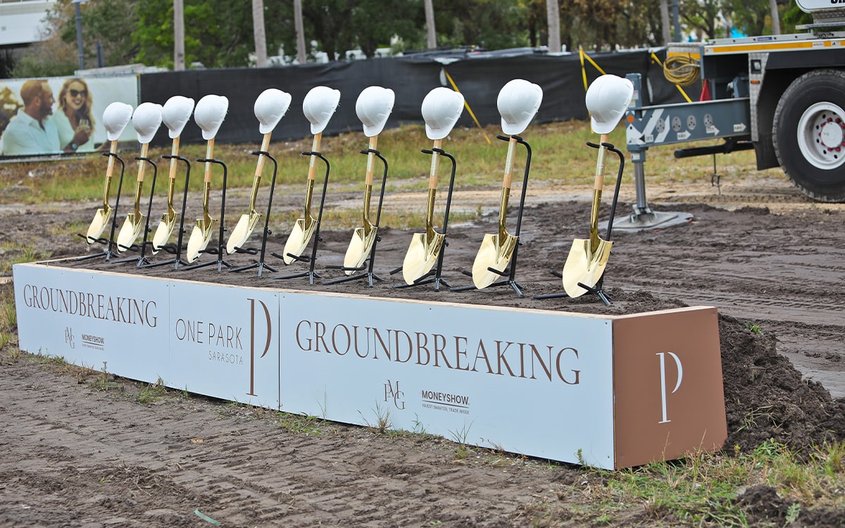 One Park Sarasota Condo Celebrates Groundbreaking